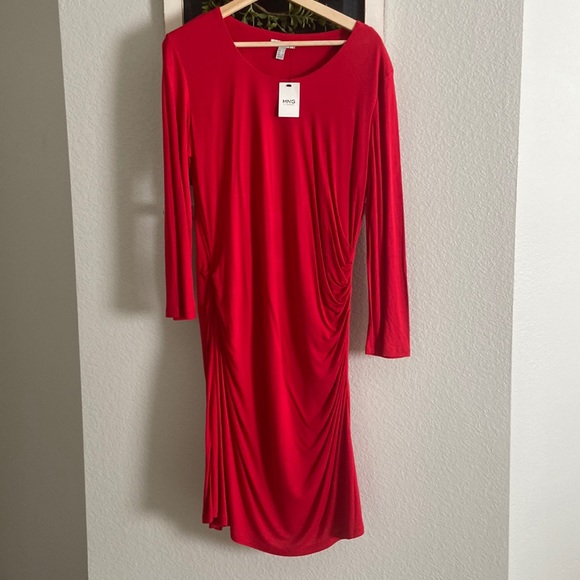 Mango | Dresses | Mng By Mango Red Dress | Poshmark